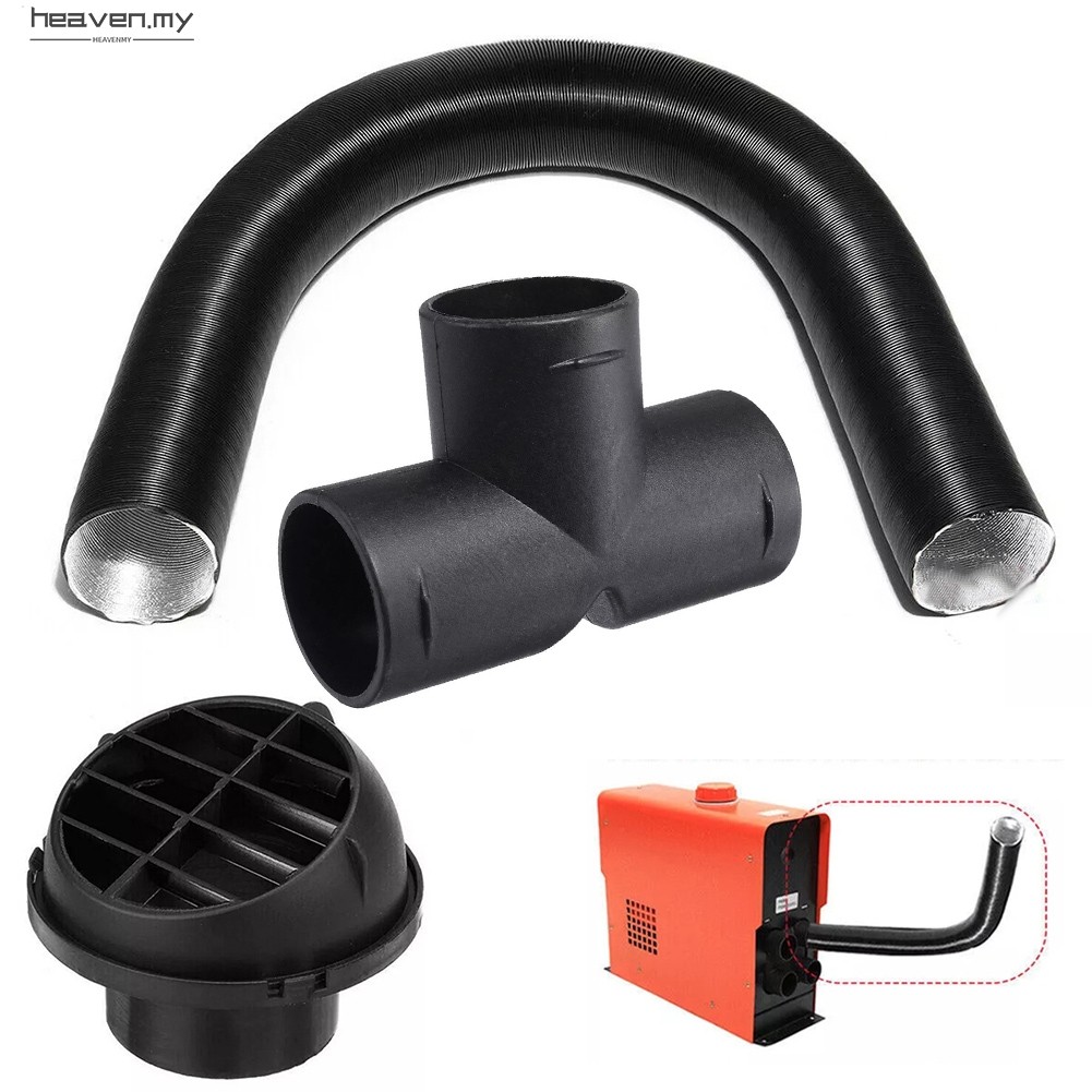 HEAVEN-MY [high quality] 42mm Pipe Ducting T Piece +Warm Air Outlet ...