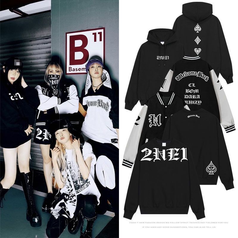 Exclusive 2NE1 Day Tour Concert 2024WELCOME BACK Merchandise Same Style ...