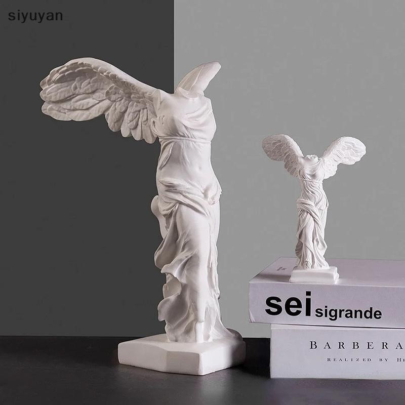 Si Greek Goddess Of Victory Character Statue Angel Wing Art Figurine ...