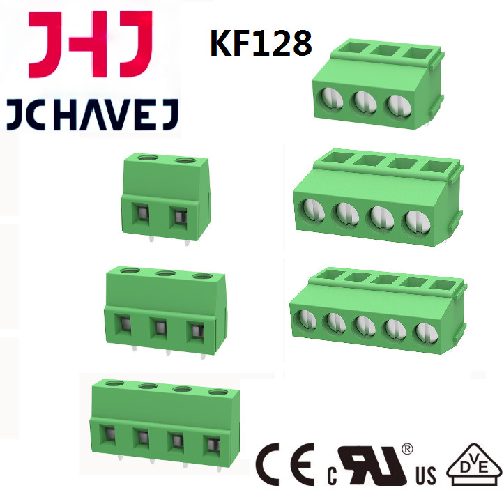 10pcs KF128 KF128R 5.0mm 5.08mm PCB Terminal Block | Shopee Malaysia