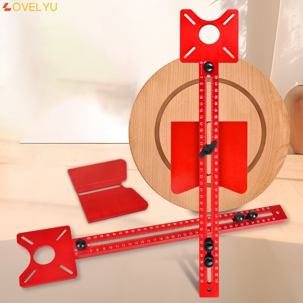 Router Milling Groove Bracket Milling Woodworking Router Circle Jig ...