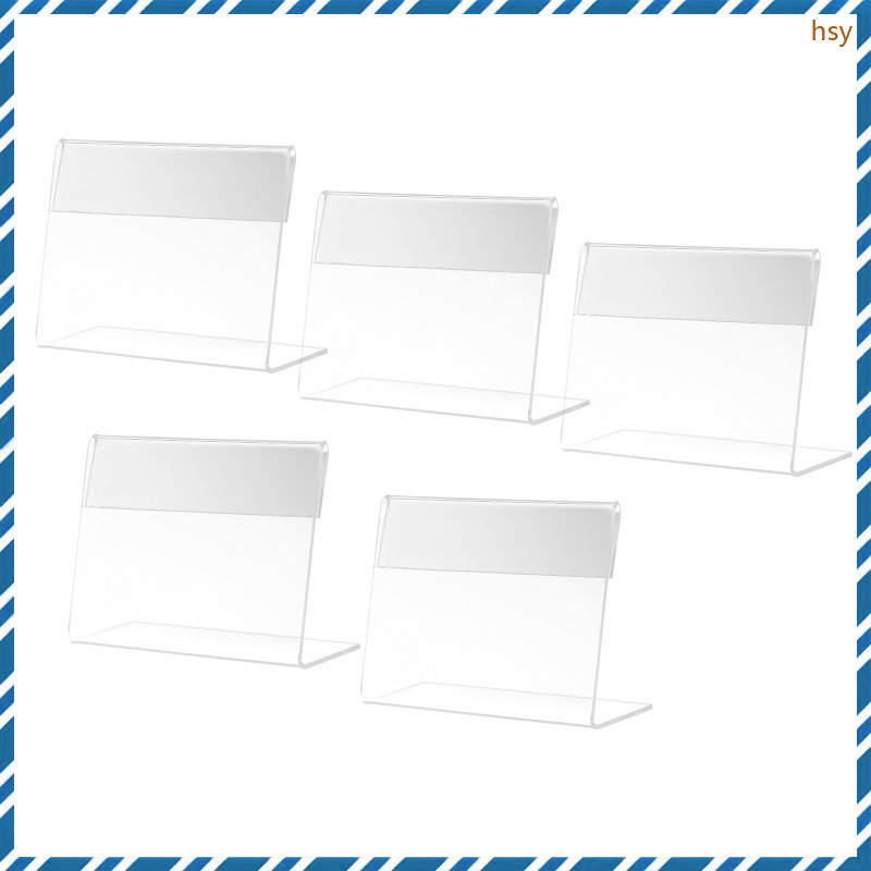 Display Deck Cards Desktop Stand Menu Clear Stands for Price Rack ...