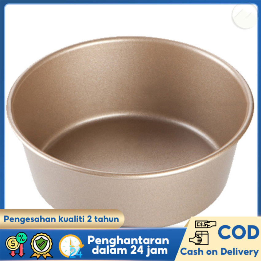 Cake Mold Round Hamburger Cake DIY Mold Non-stick Bottom Cake Pan Baking Tool 4 inch | Shopee ...