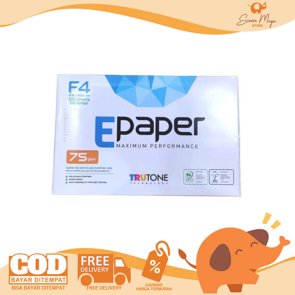 Epaper Photocopy Paper F4 75gr | Shopee Malaysia