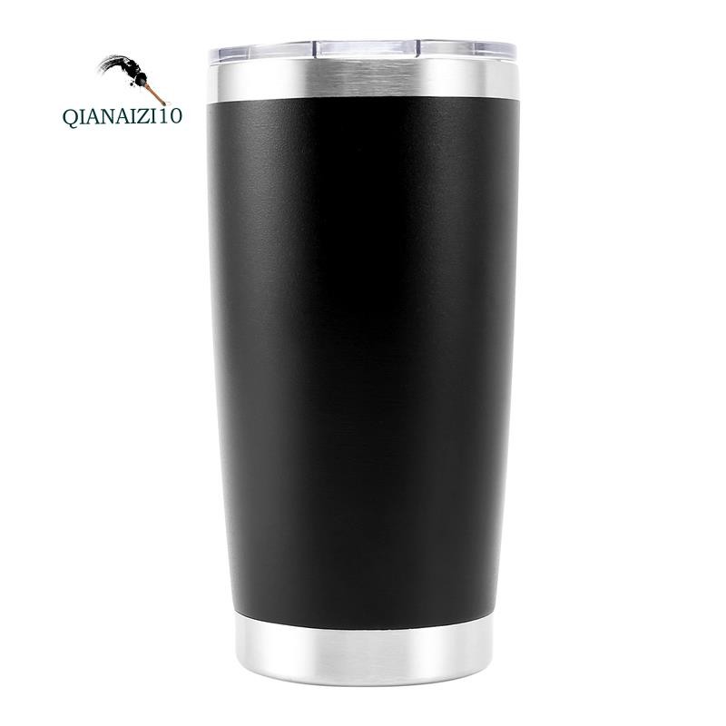 Double Wall Classic Stainless Steel Vacuum Beer Mug 20Oz Vacuum Coffee ...