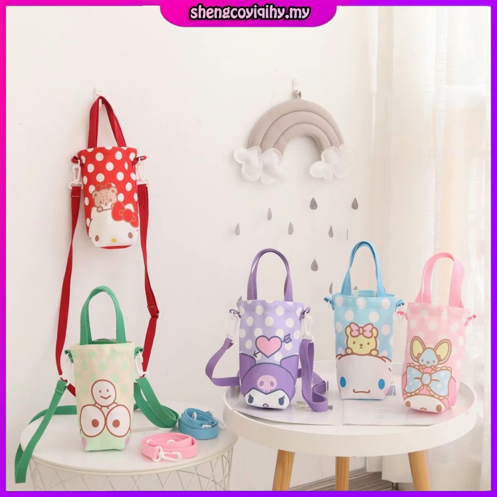 Water Bottle Bag with Strap, Tumbler Holder Tumbler Bag Kuromi ...