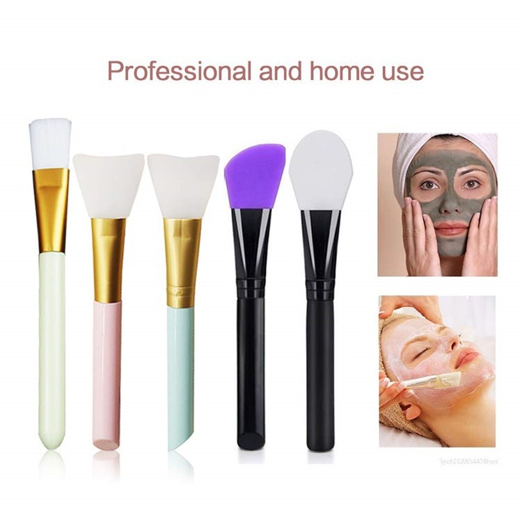 Topeng batang berongga silikon berus topeng berus kepala lembutsilikon ...