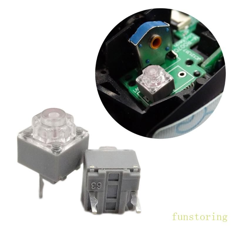 FUN 6x6x7 2mm Mouse Micro Switches HUANO Mouse Buttons Microswitch ...