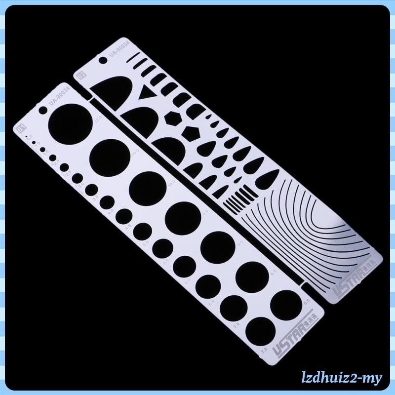[LzdhuizbcMY] Metal Etched Tool Scribing Panel Rivet Model Template ...