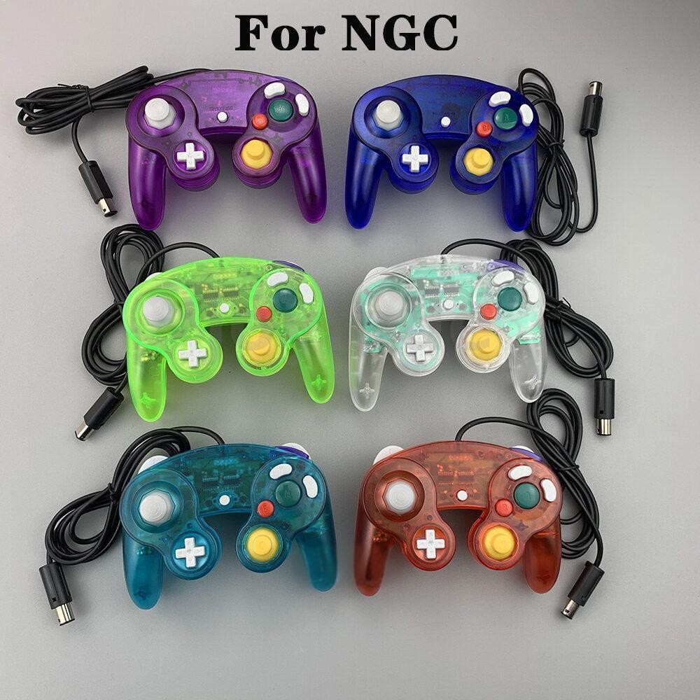 Transparent for GameCube For NGC Gamepad One Button Wired Game ...