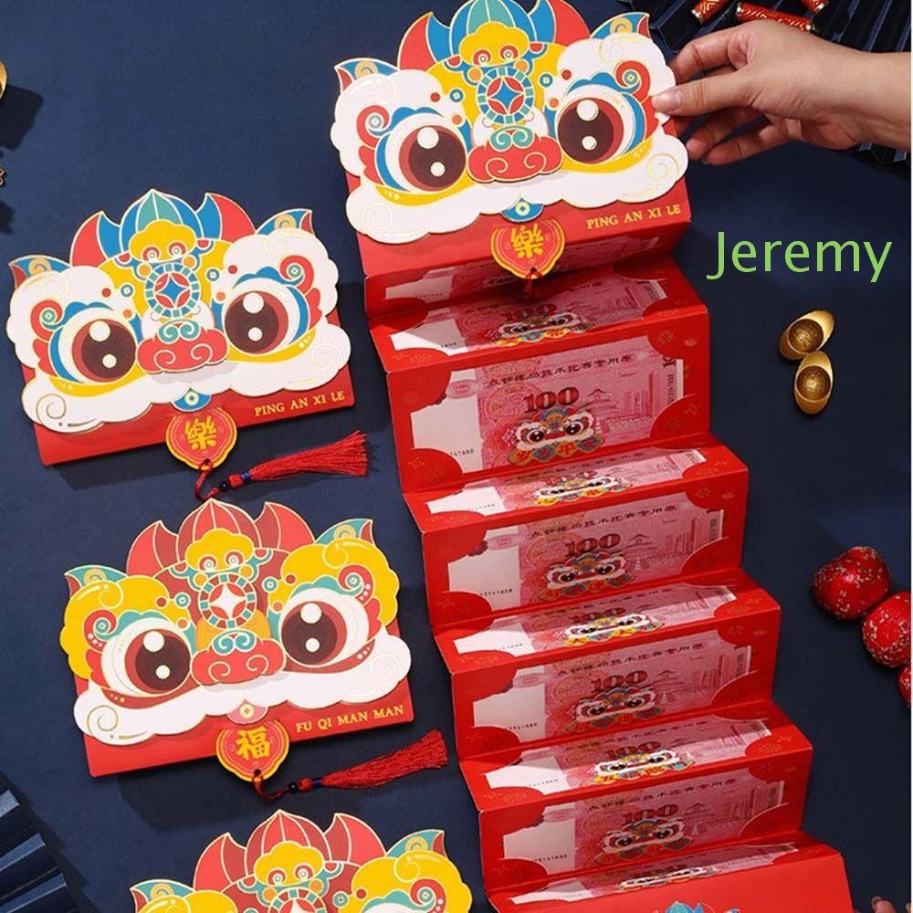 JEREMY1 Snake Year Folding Red Envelopes, Chinese Traditional 2025 New ...