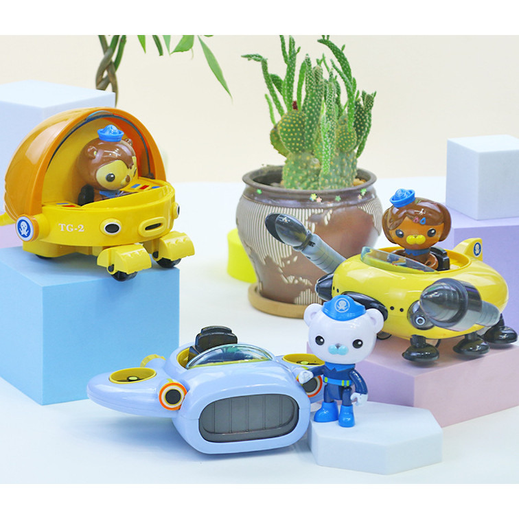 Original Octonauts Gup Car Toy Action Figure, Barnacles Kwazii ...