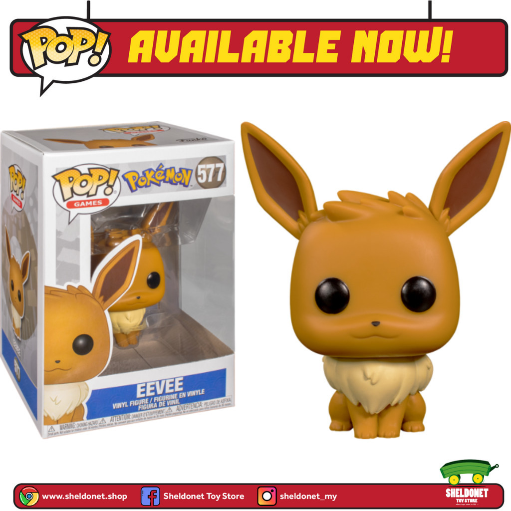 Funko Pop! Games: Pokemon - Eevee (EMEA) | Shopee Malaysia