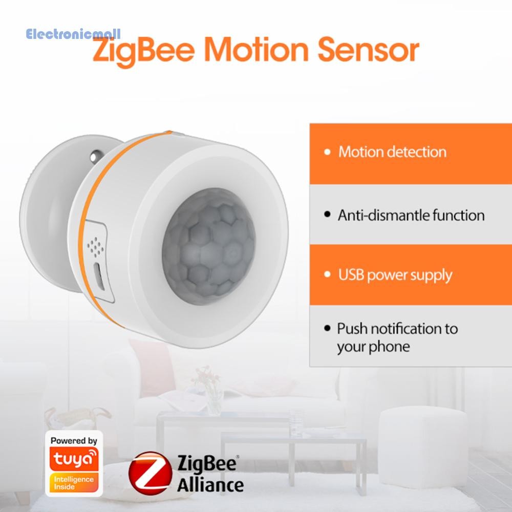 Tuya Zigbee Smart PIR Motion Sensor Wireless Body Infrared Detector ...