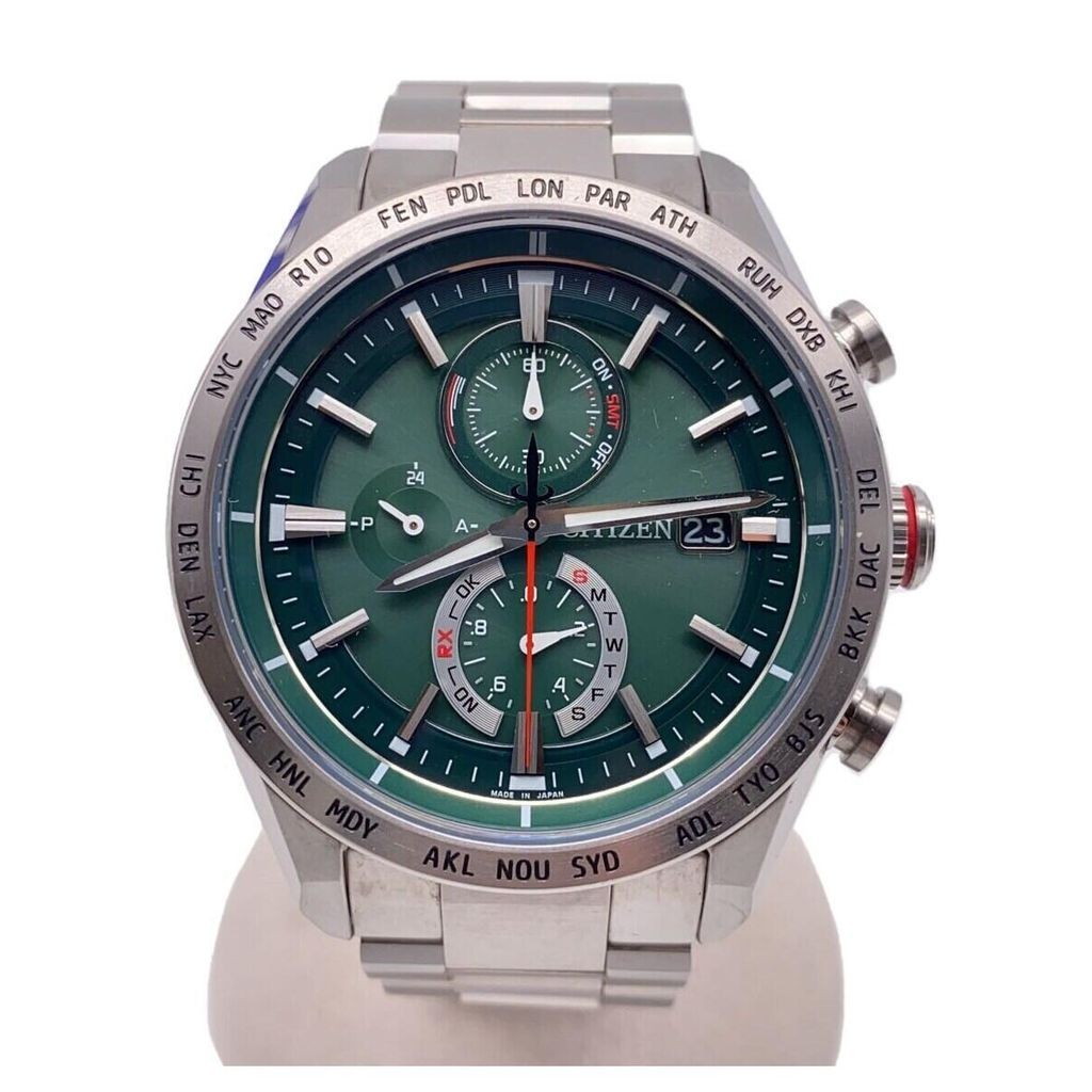 CITIZEN Men's Watch Atessa H800-T027016 Eco-Drive Titanium | Shopee ...