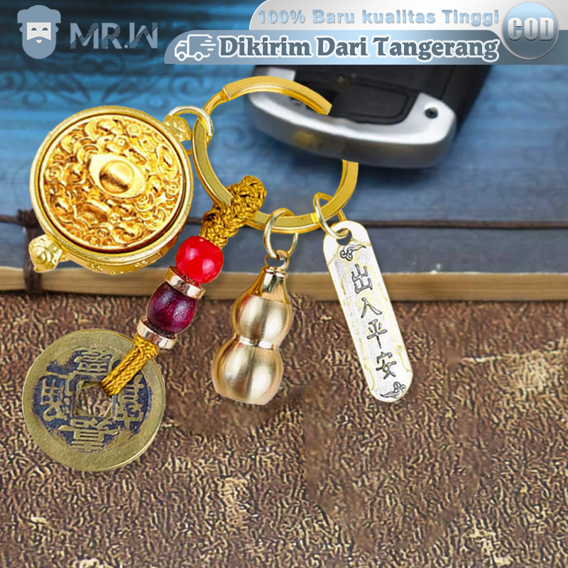 GANTUNGAN Keychain 12 Chinese Zodiac Signs Keychain Dragon Tiger Snake ...