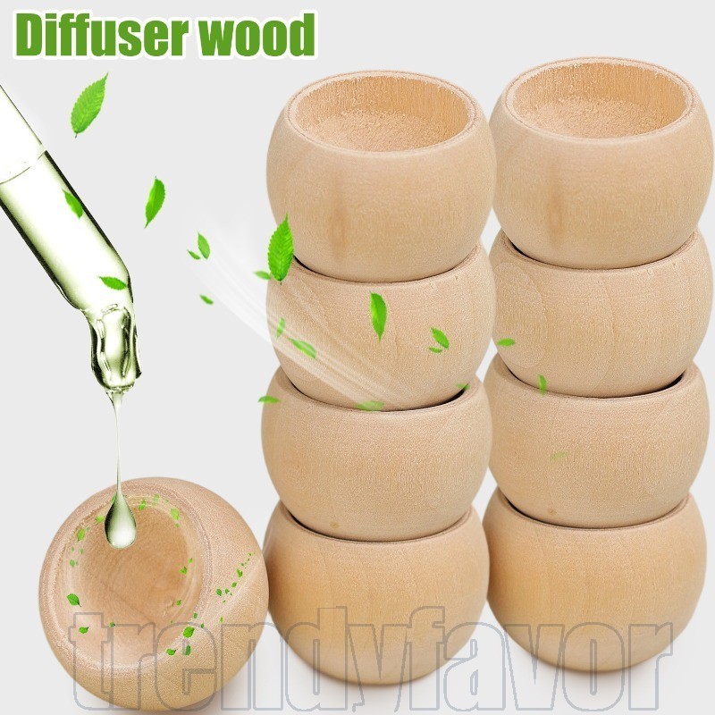 3/5Pcs Sphere Wooden Essential Oil Diffuser - Long-lasting, Portable ...