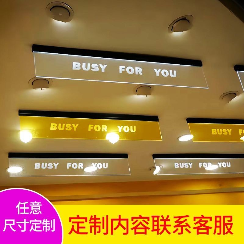 [High Translucent Instructions] Shopping Mall Snack Shop Hanging ...