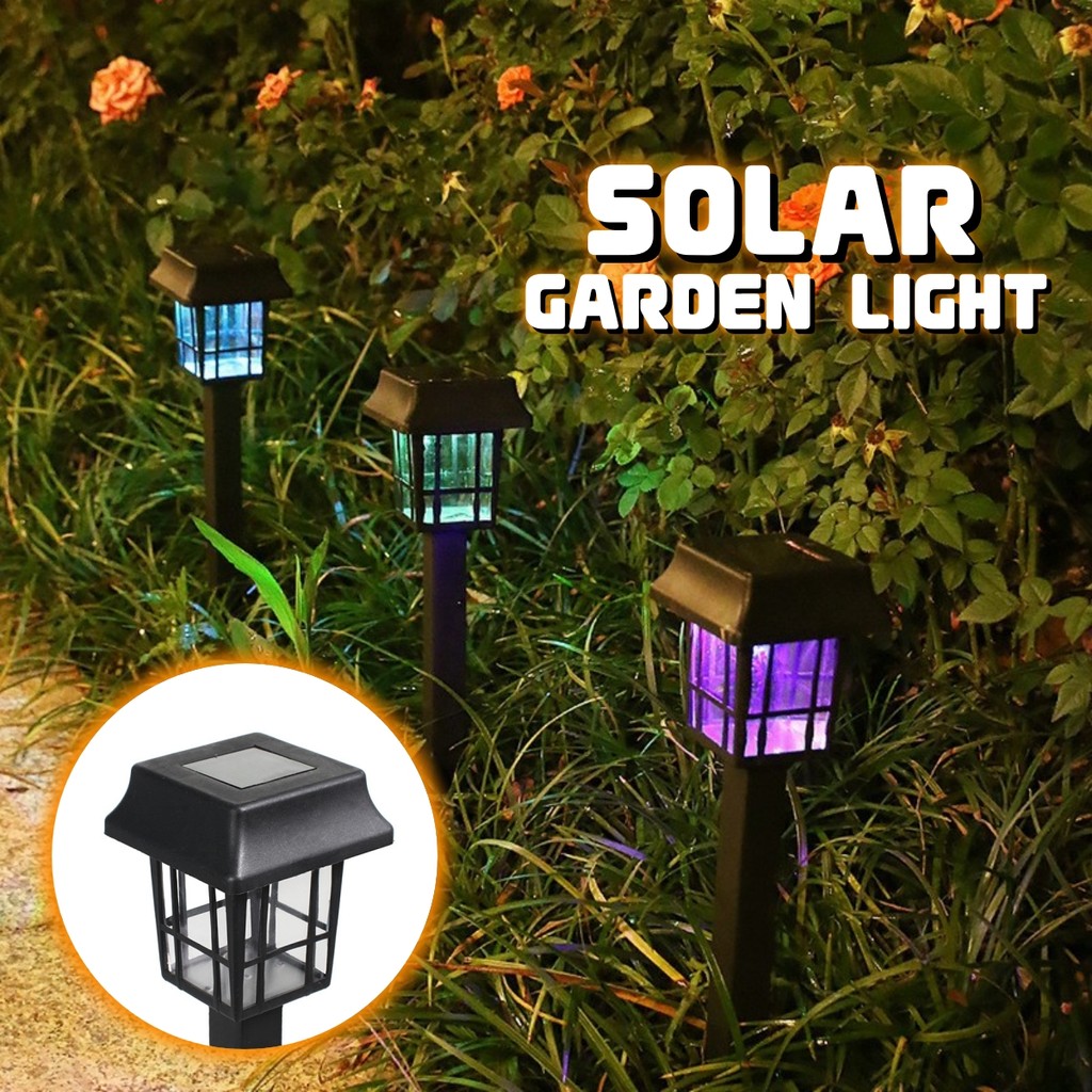 (Mini) Solar LED Garden Lamp Outdoor Waterproof Deco Solar Powered ...