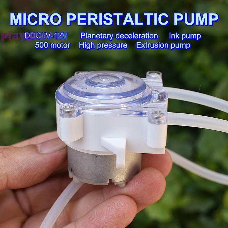 [playground] Micro Peristaltic Pump DC 6V-12V Small Mini 500 Geared ...