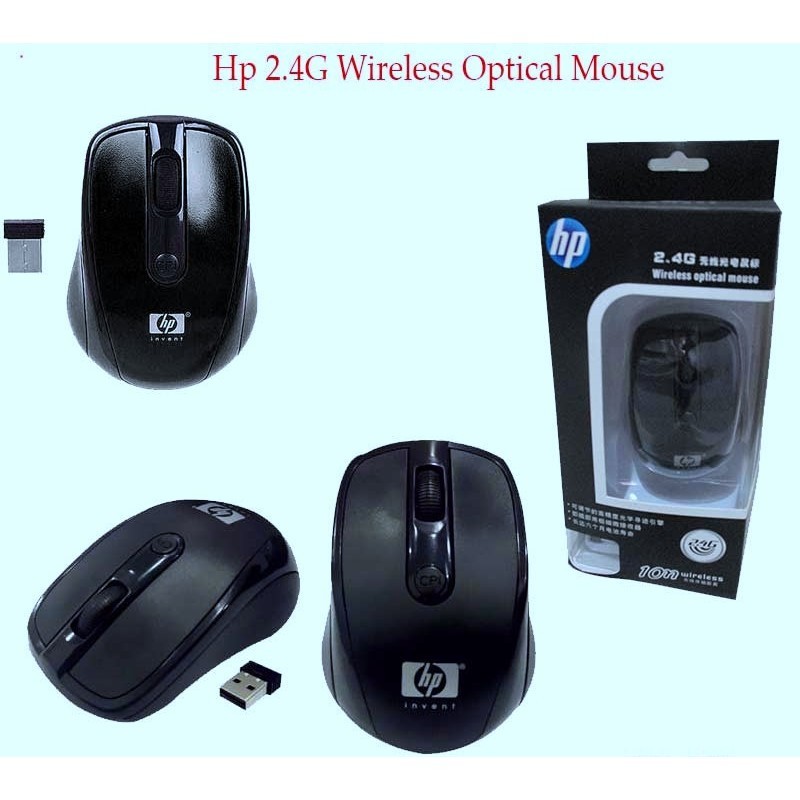 🖲️HP 10N Wireless mouse HP 2.4G Optical Wireless Mouse Extreme Series ...
