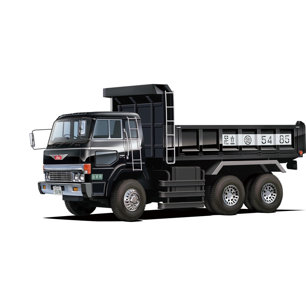 Fujimi Model 1/24 24 Truck Series No.2 Hino Super Dolphin Dump Truck TR ...