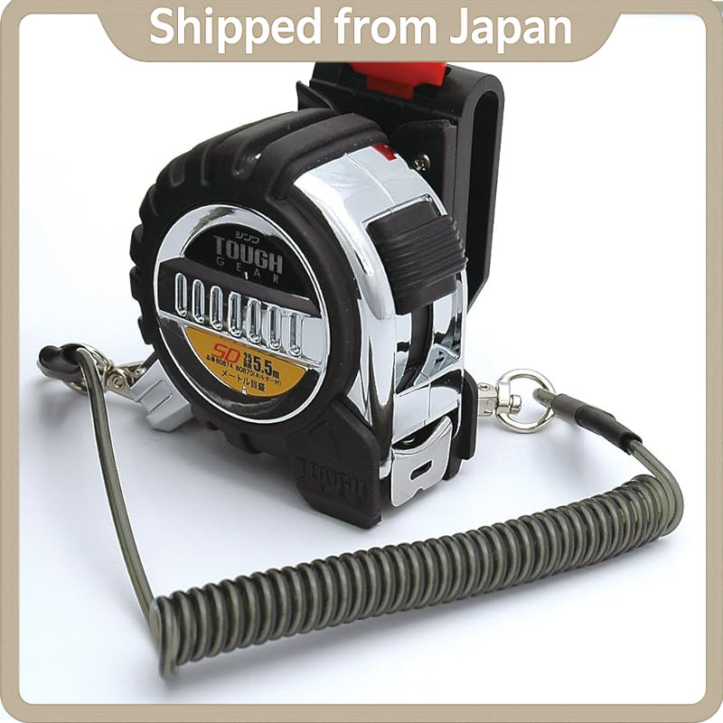 Shinwa Sokutei Tough Gear SD Measuring Tape - Holder Included ...