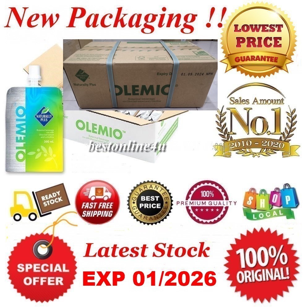 NEW Naturally Plus Olemio ( Izumio upgrade) -1 carton/30Packs- Ready ...