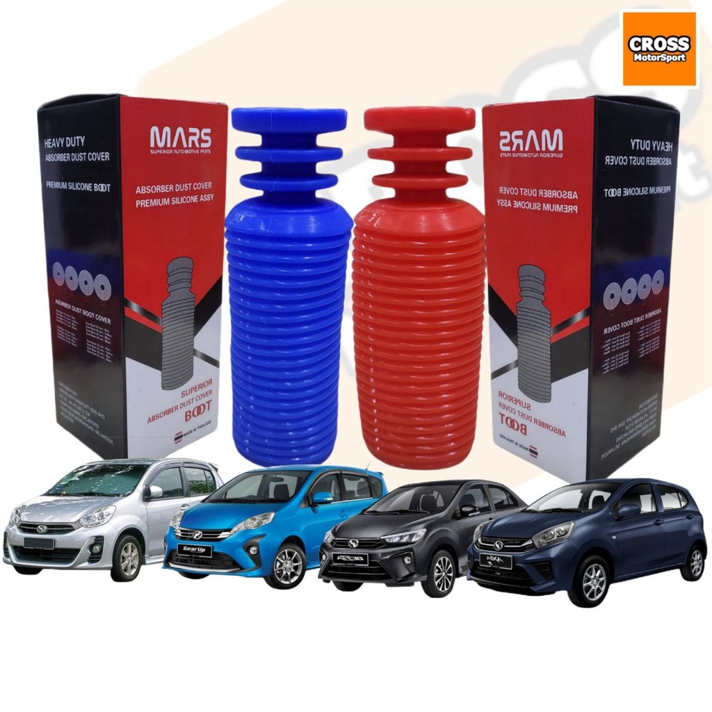 ABSORBER DUST COVER BOOT FRONT SILICONE PERODUA MYVI VIVA ALZA AXIA ...