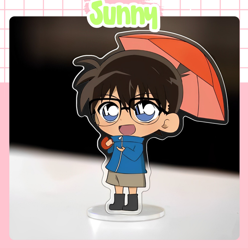 Acrylic standee model Detective Conan Shinichi Ran Anime Chibi decor ...