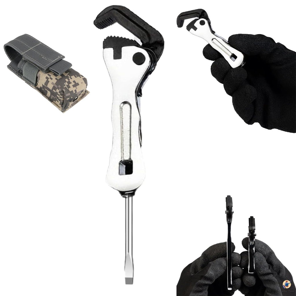 Self Adjusting Stubby Wrench with Universal Size Compact Structure ...