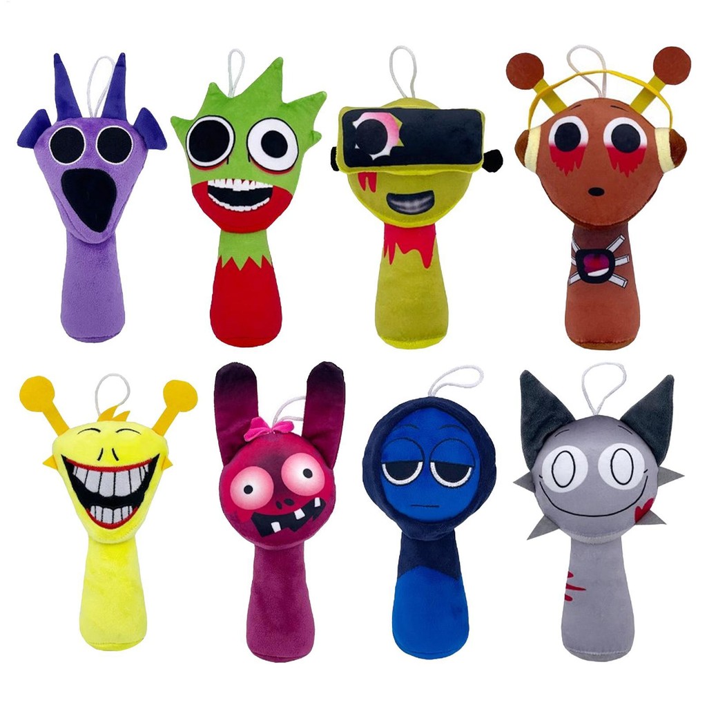Sprunki Plush Toy Sprunki Incredibox Stuffed Game Peripheral Figure ...