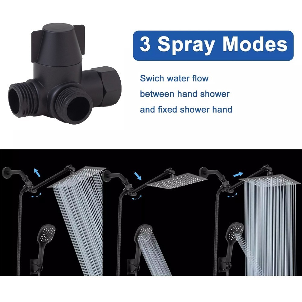 Diversify Your Water Flow with This Efficient 3 Way Shower Adapter ...