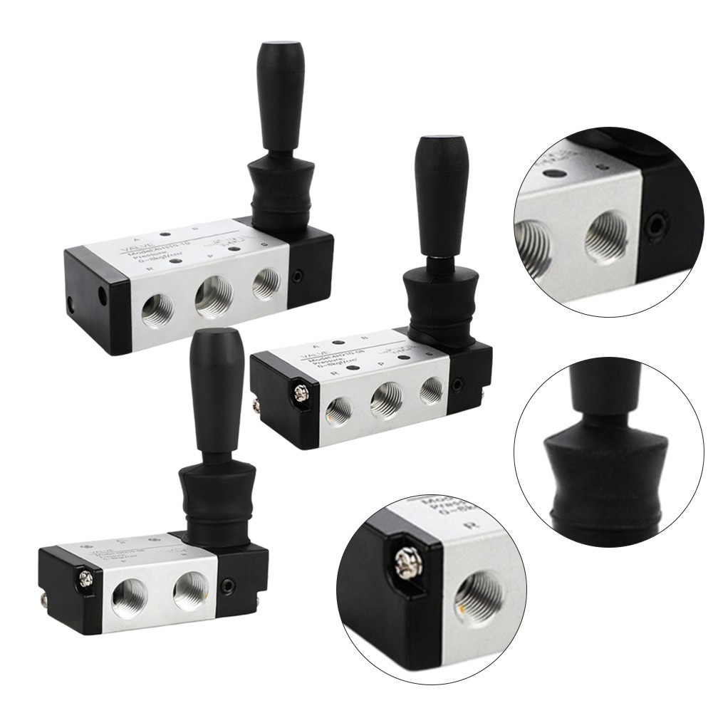 【SWTDRM】Air Manual Valve Pneumatic Control Valve Hand Lever Operated ...