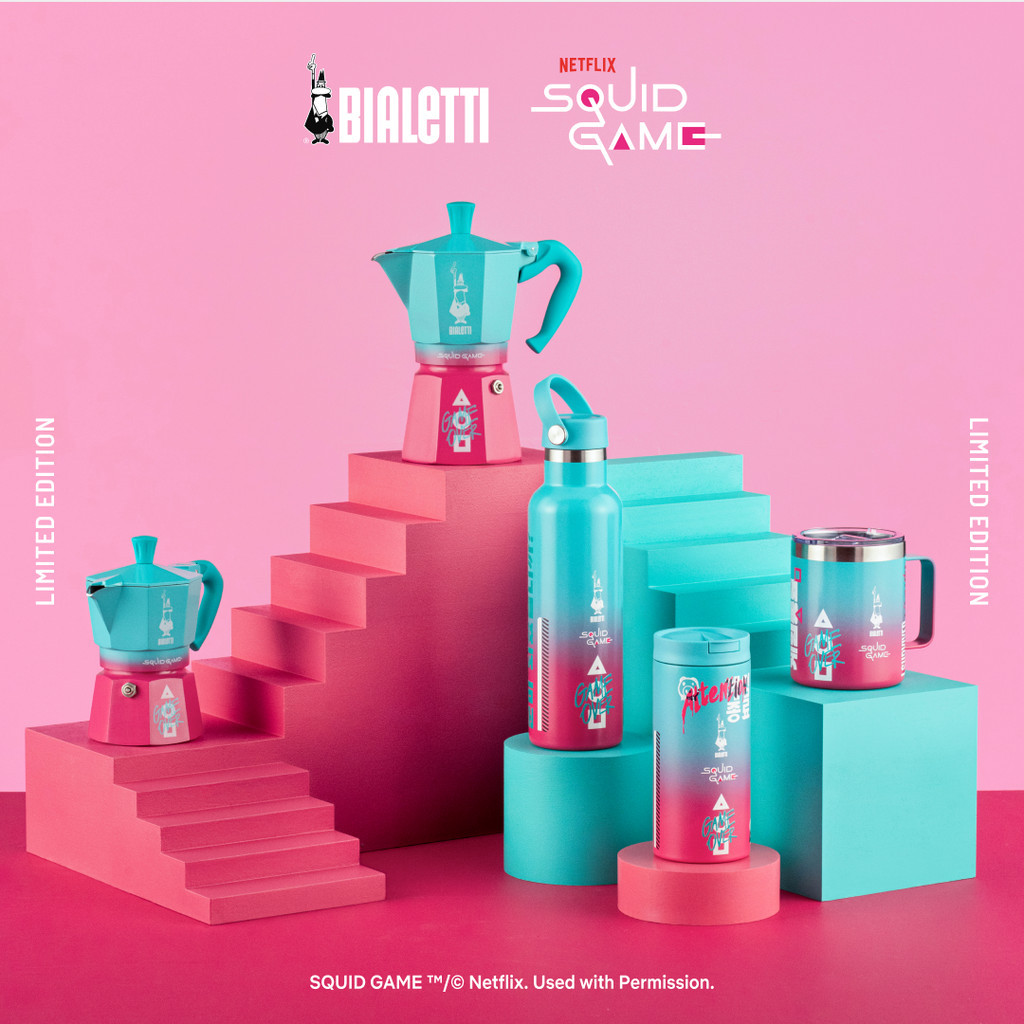 Bialetti x Netflix Squid Game Collectors kits | Shopee Malaysia