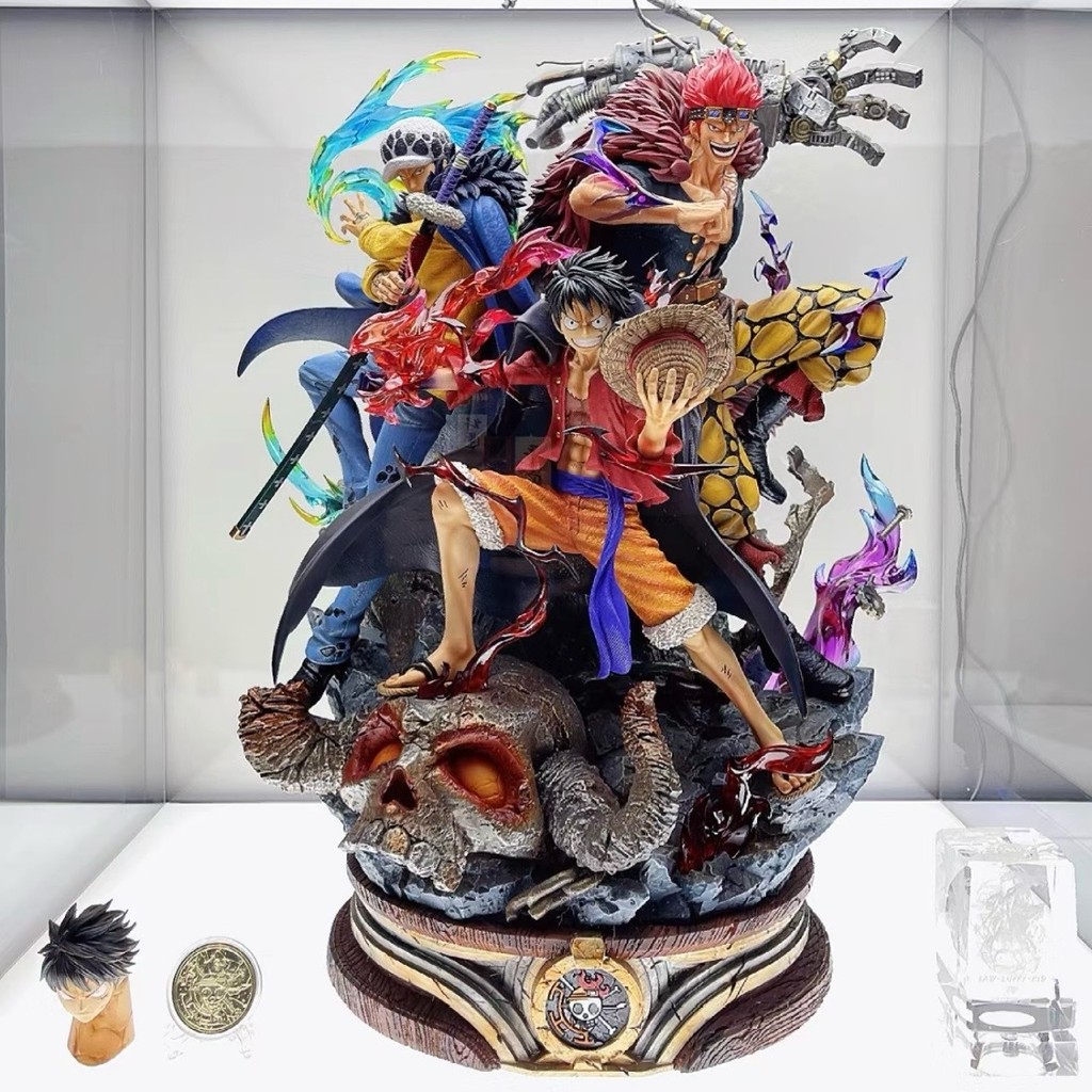 One Piece Three Captains Battle of Demon Island Straw Hat Luffy Kidro ...