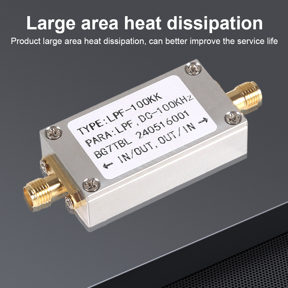 [Getdouble.my] Low Pass Filter 50 Ohms Input Output Impedance Aluminum ...