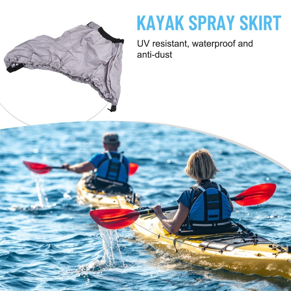 KUM Premium Waterproof Kayak Canoe Boat Spraydeck Spray Deck Skirt ...