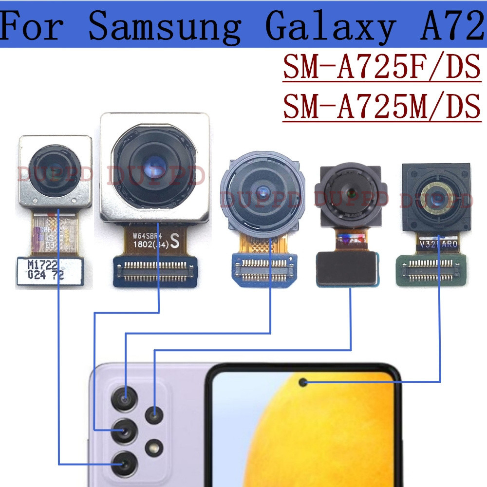 Rear Camera For Samsung Galaxy A72 A725F A725M 4G 5G Front Facing ...