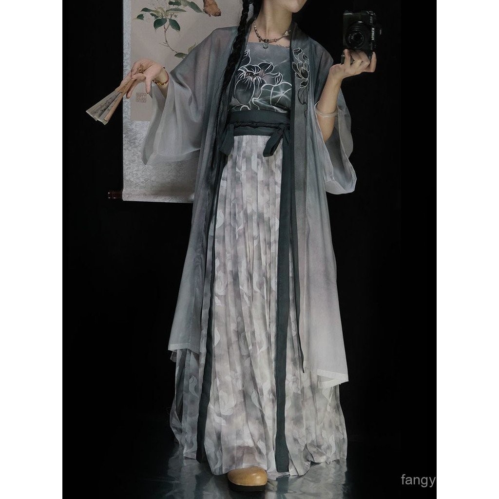 Original Hanfu Female [Mohe] Made in Song Dynasty Long Dry Temple Waist ...