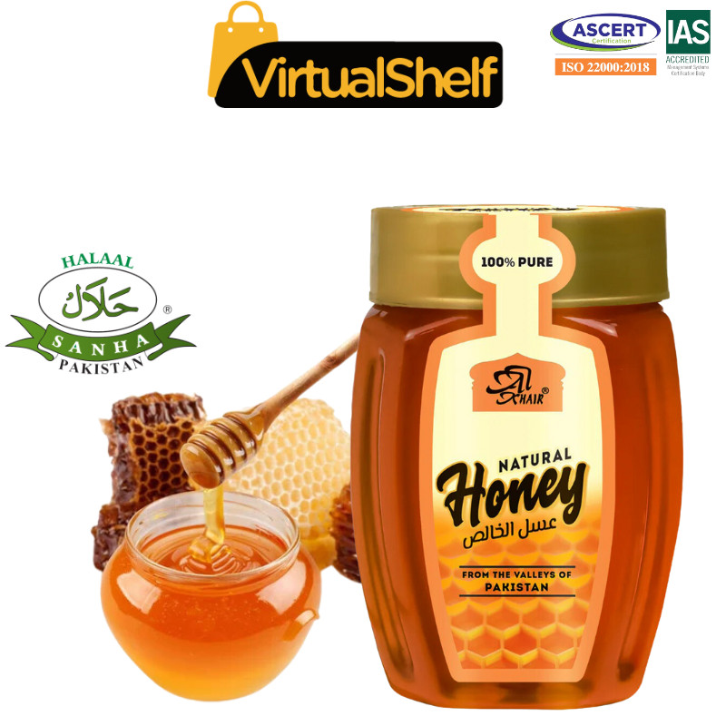 AlKhair Natural Honey 1Kg, 500g, 450g, 250g | Shopee Malaysia