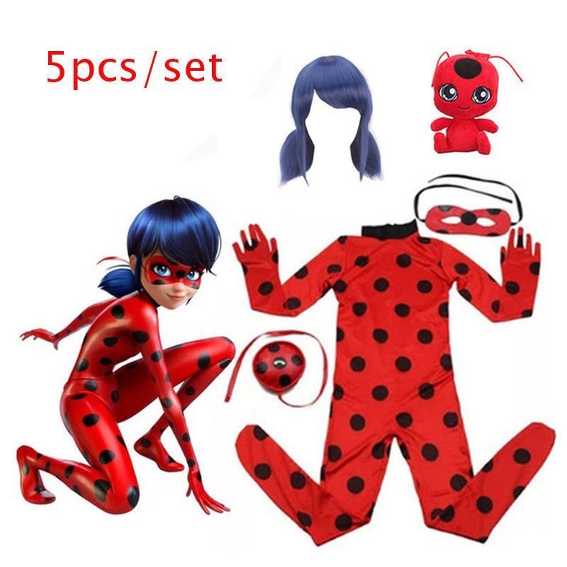 Ladybug Radi Miraculous ladybug ladybug Girl Show Costume Halloween ...
