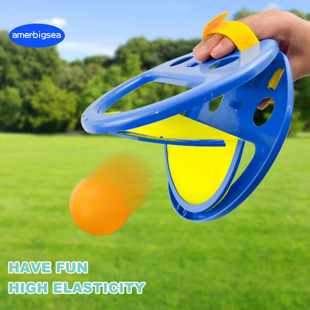 Amerbigseam Racket Pocket Catch Game Outdoor Activity Fun Outdoor Toss ...