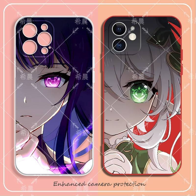 Genshin Impact Raiden Shogun Nahida phone case for iPhone | Shopee Malaysia