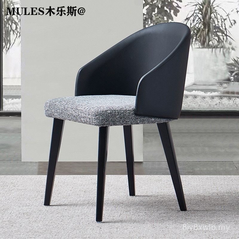 Kerusi makan Itali untuk rumah, kerusi kain minimalis moden, rasa mewah ...