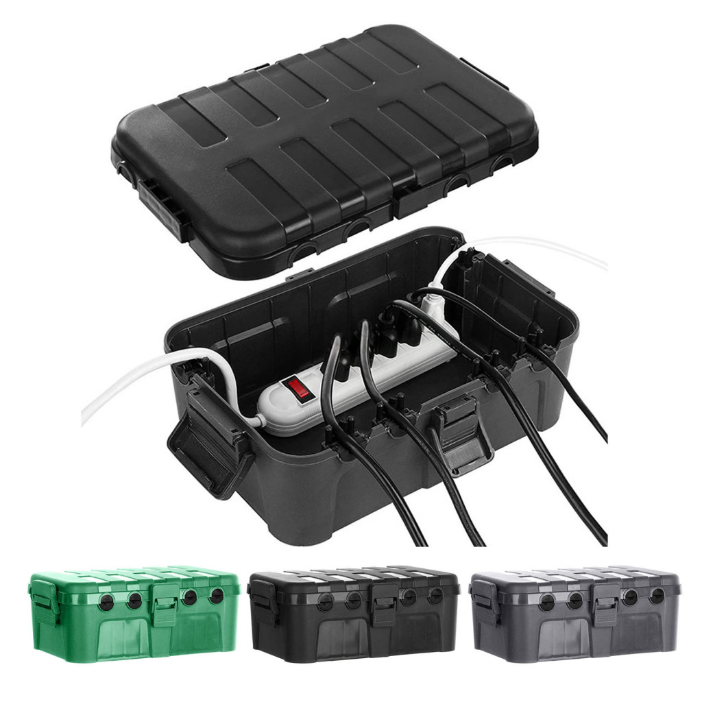 Wire Protection Box Weather-resistant Power Strip Cover Box Waterproof ...