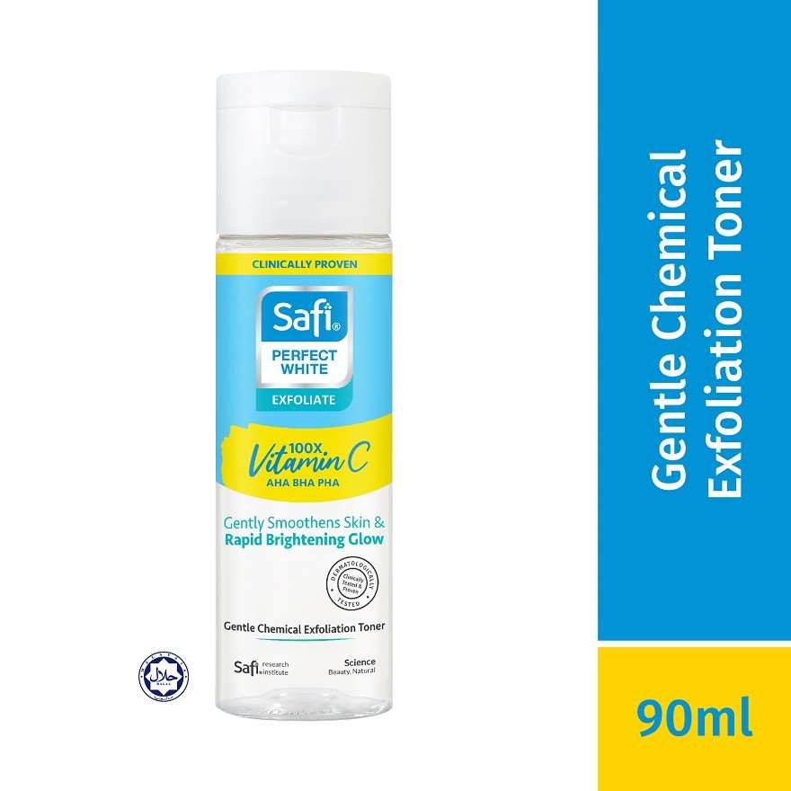 SAFI Perfect White Gentle Chemical Exfoliation Toner 90ml | Shopee Malaysia