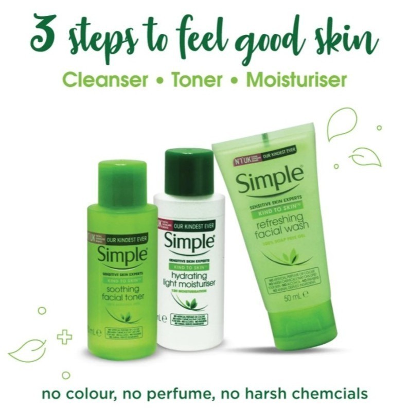 🚗FREE SHIPPING🚗 READY STOCK Simple 3 Step Kit (50ml) | Shopee Malaysia