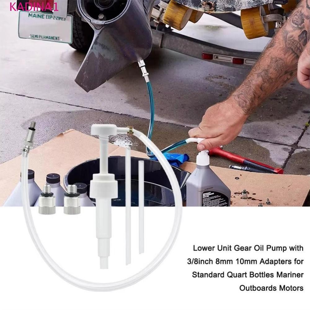 KADINA Fluid Pump for Standard Quart Bottles, 3/8-inch Metal Swivel ...