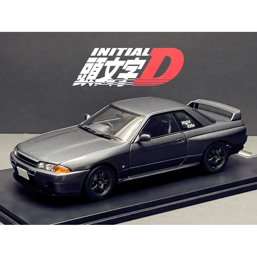 1/18 Initial D Autoart Nissan Skyline R32 GTR Initial D Anime Version ...